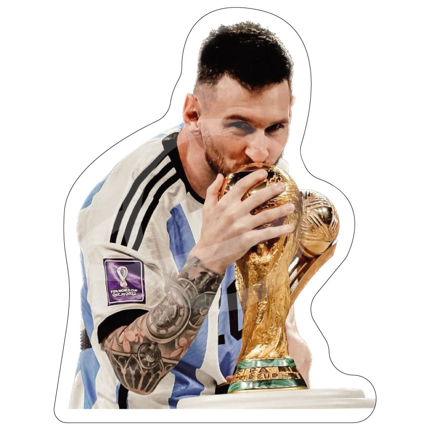 Messi besando la copa #2